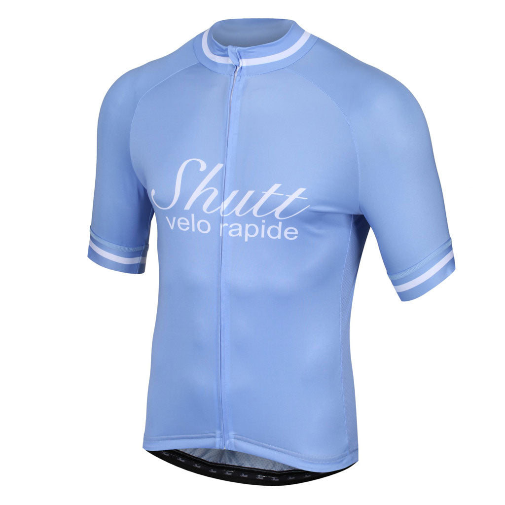 Shutt Velo Rapide - Men's Team Classic Cycling Jersey - Blue